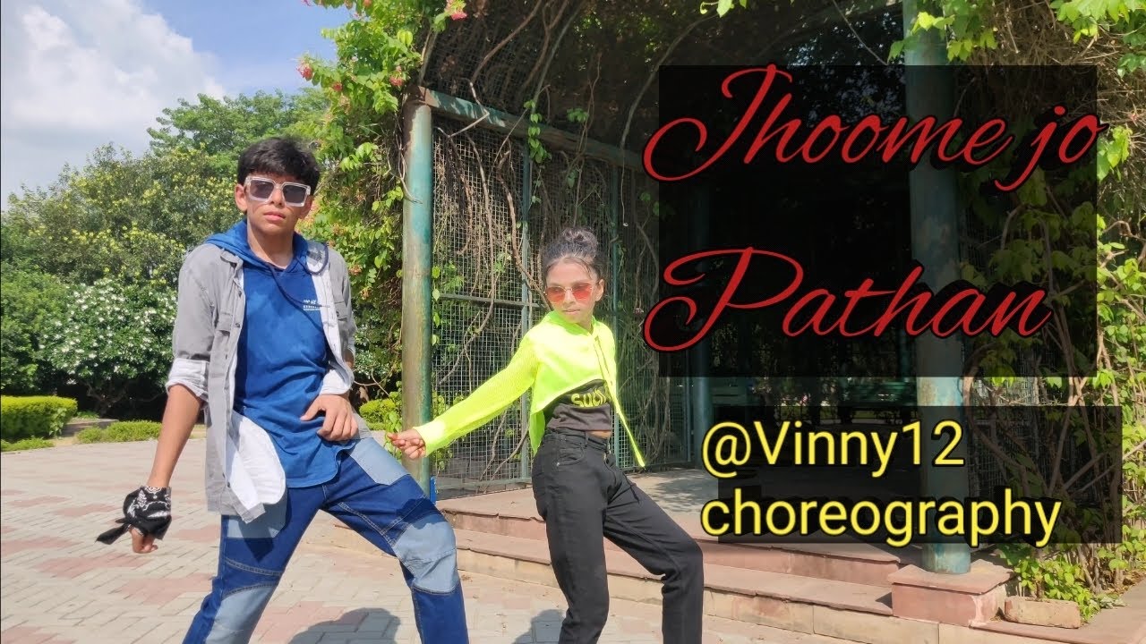 Jhoome jo pathaan song dance cover | choreography @vinny05official # ...