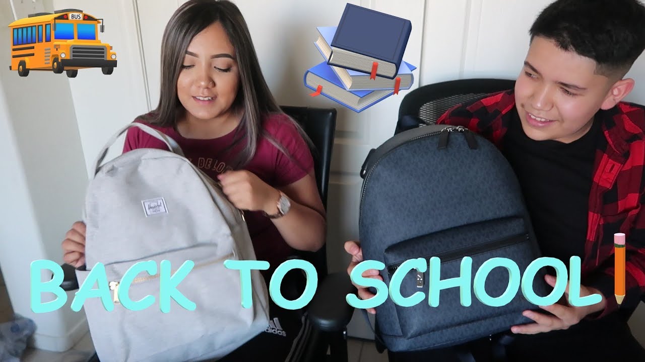 WHAT'S IN MY BACKPACK + BACK TO SCHOOL HAUL - YouTube