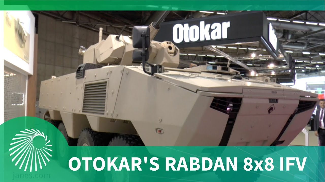 Otokar's Rabdan 8x8 infantry fighting vehicle (IFV) - YouTube