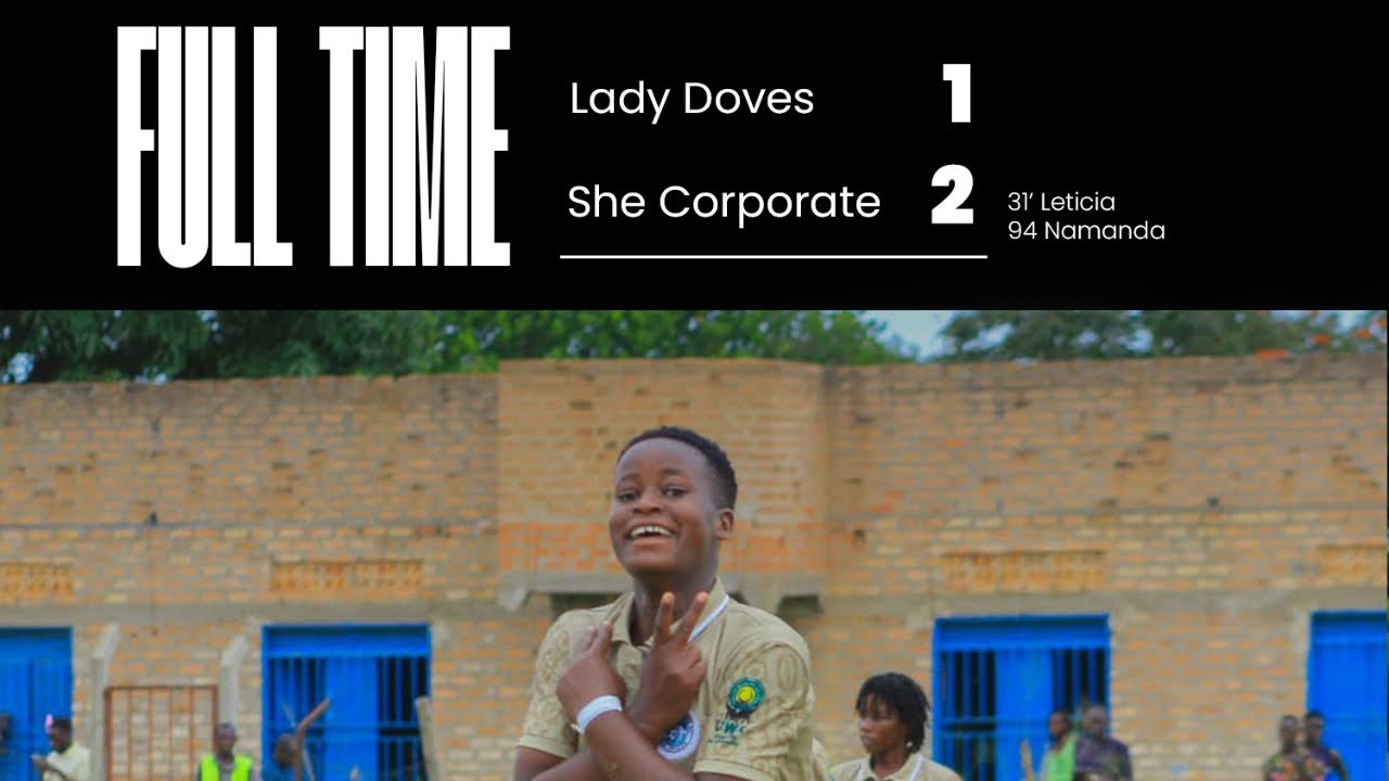 Lady Doves FC1-2 She Corporate FC Highlights - YouTube