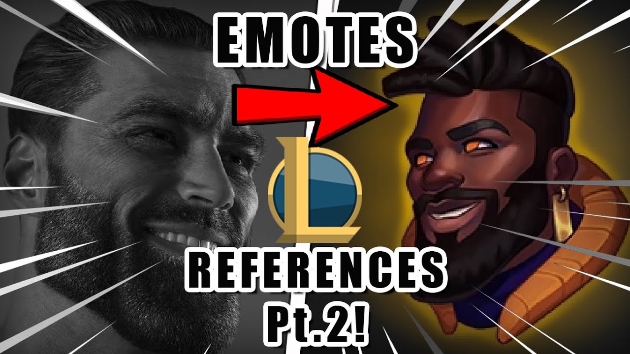 Emotes References in League of Legends Pt2. (2024) - YouTube
