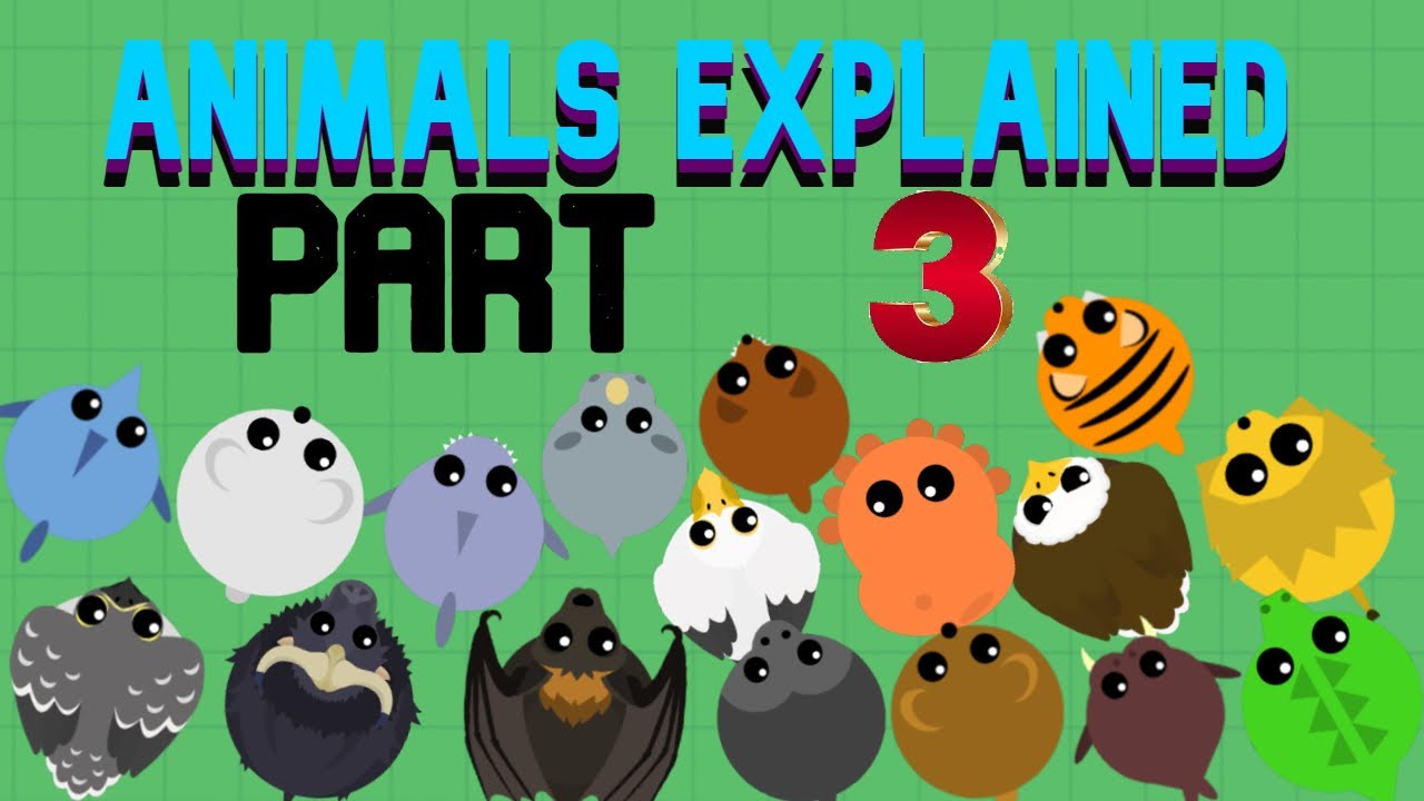 Every Animal In Mohio Explained| Part 3 Bettermope.io - YouTube