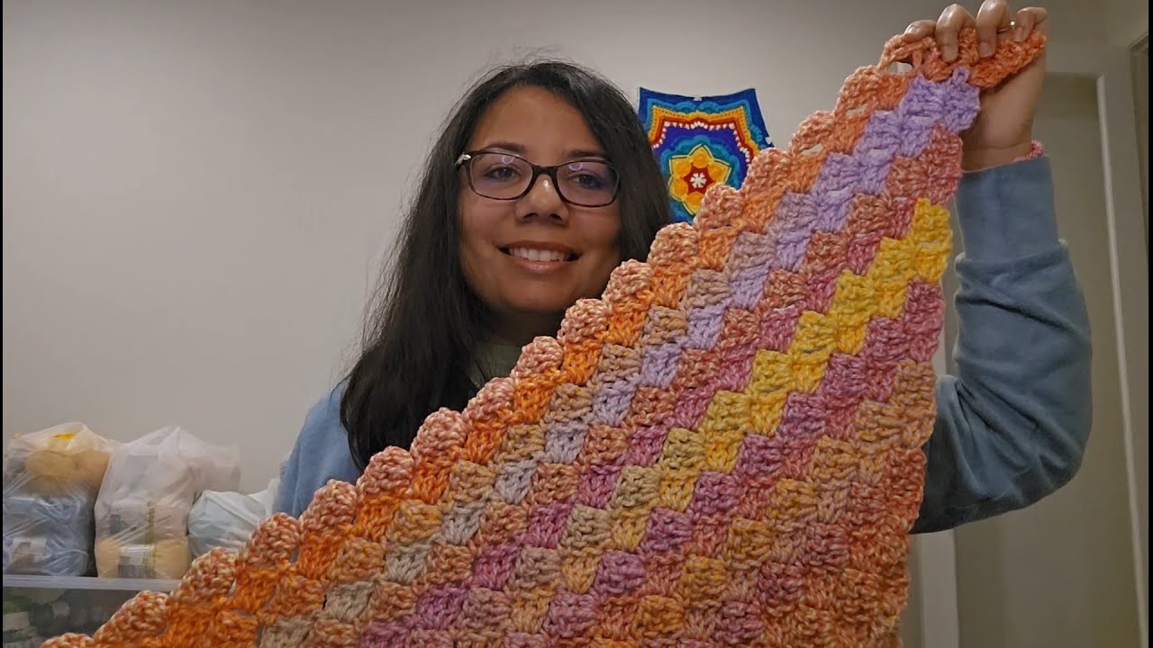 RIKA LIFE - Crochet wips - mandala & c2c corner to corner ️🧶 - YouTube