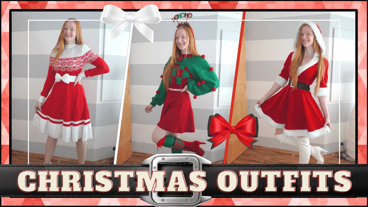 What CHRISTMAS outfits should you wear in 2022 | Lookbook - YouTube