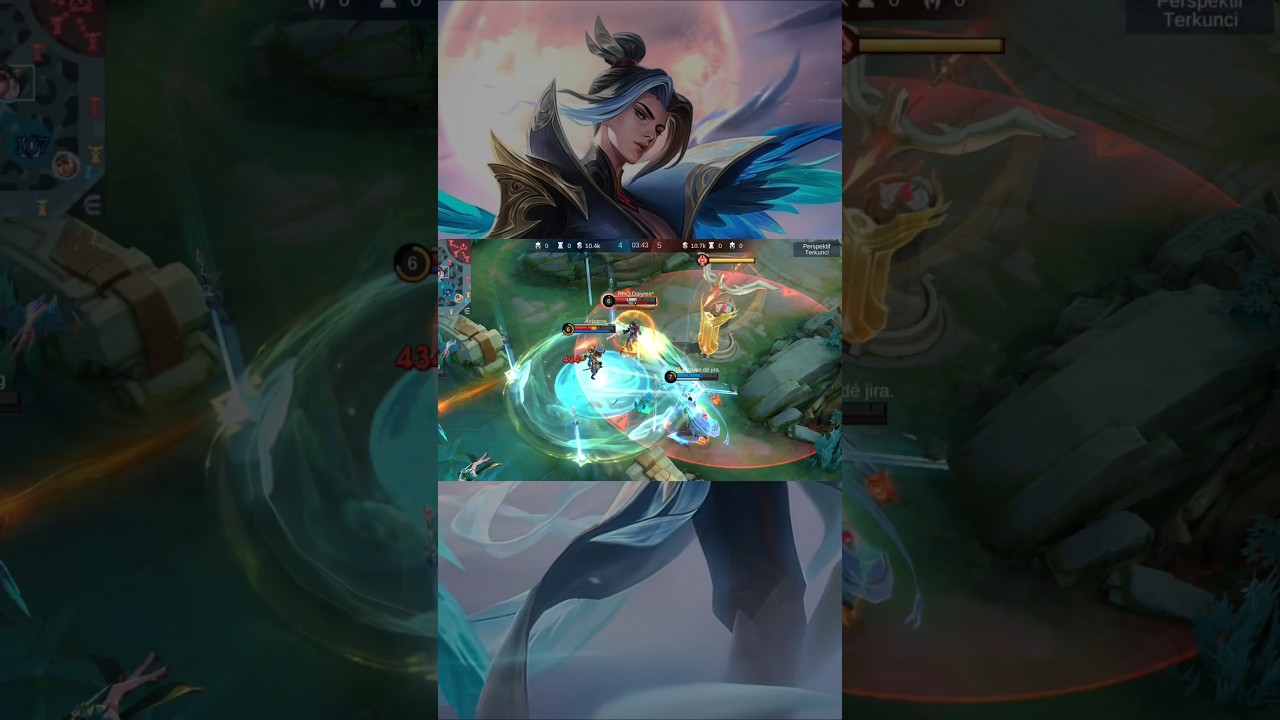 Gameplay Ling Freestyle 4 pedang #mobilelegends #lingfreestyle - YouTube