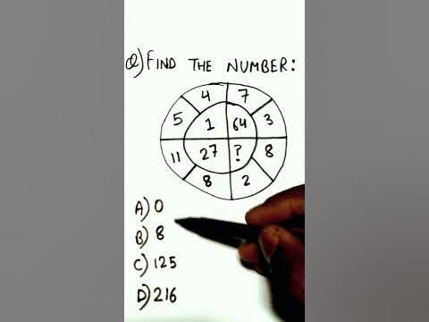Find the Missing Number from the Circle | Missing Number Reasoning ...