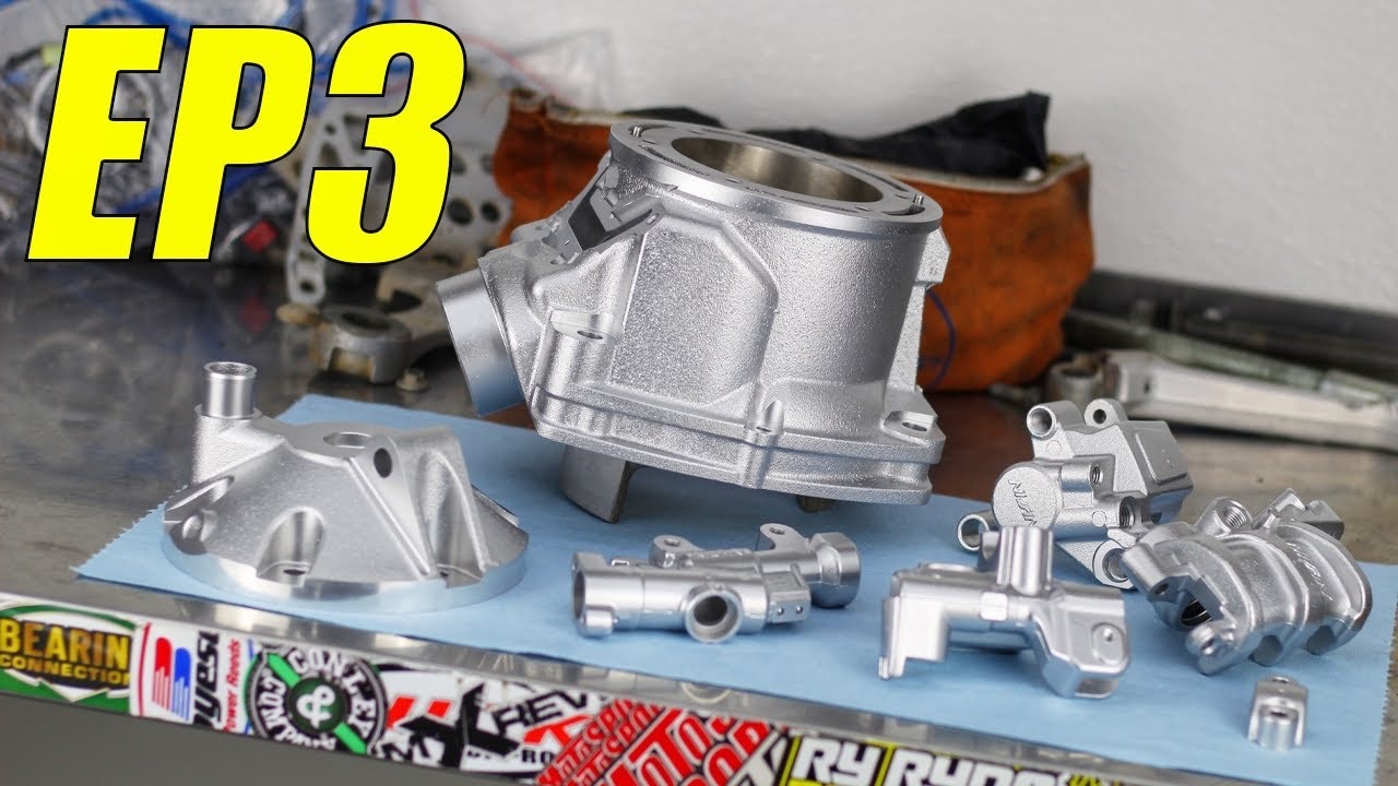 VAPOR BLASTING & Restoring Parts on Our YZ500 Two Stroke Build | BRC ...