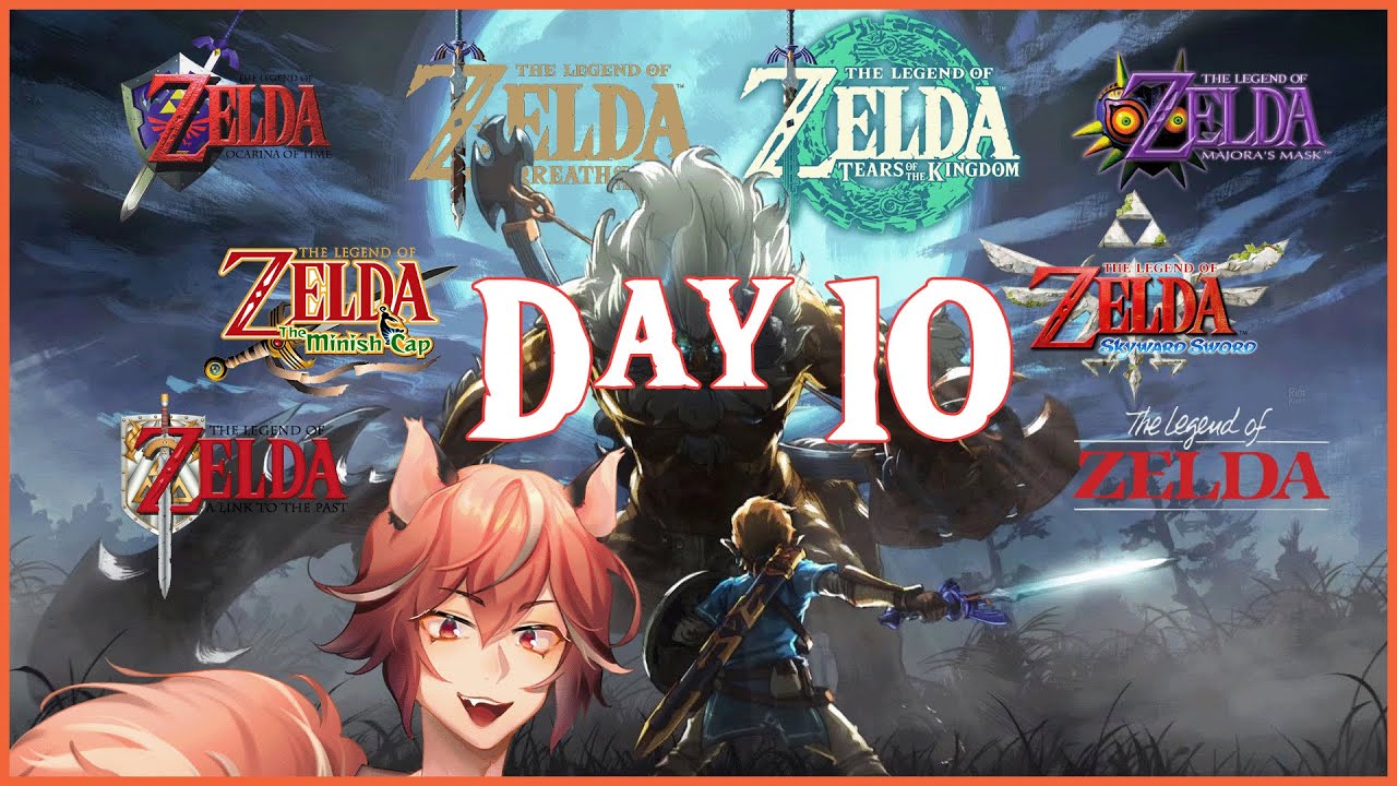 DAY 11 LETS GOOOO!!!! ZELDA MONTH CONTINUES - YouTube