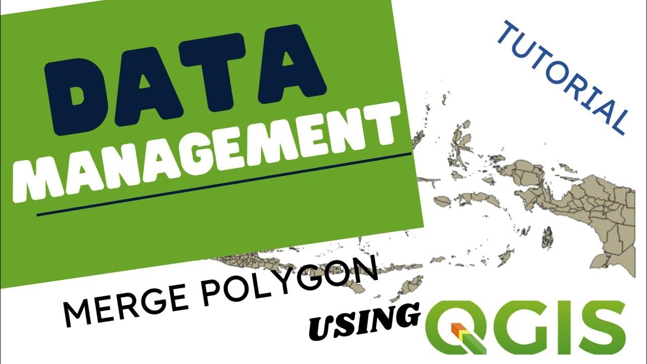 Merge polygon using QGIS - YouTube