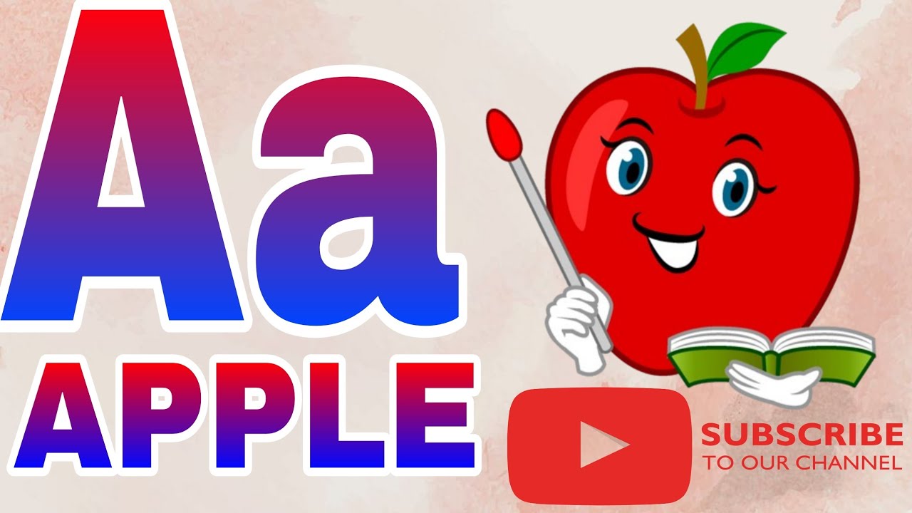 One two three,A for Apple 🍎, ABC, ABCD, 123, 123 Numbers, learn to ...