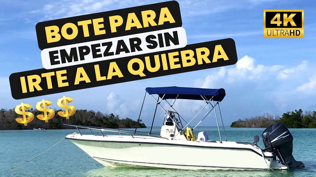 Bote para empezar, buen botecito #usedboat #boteusado #firstboat - YouTube