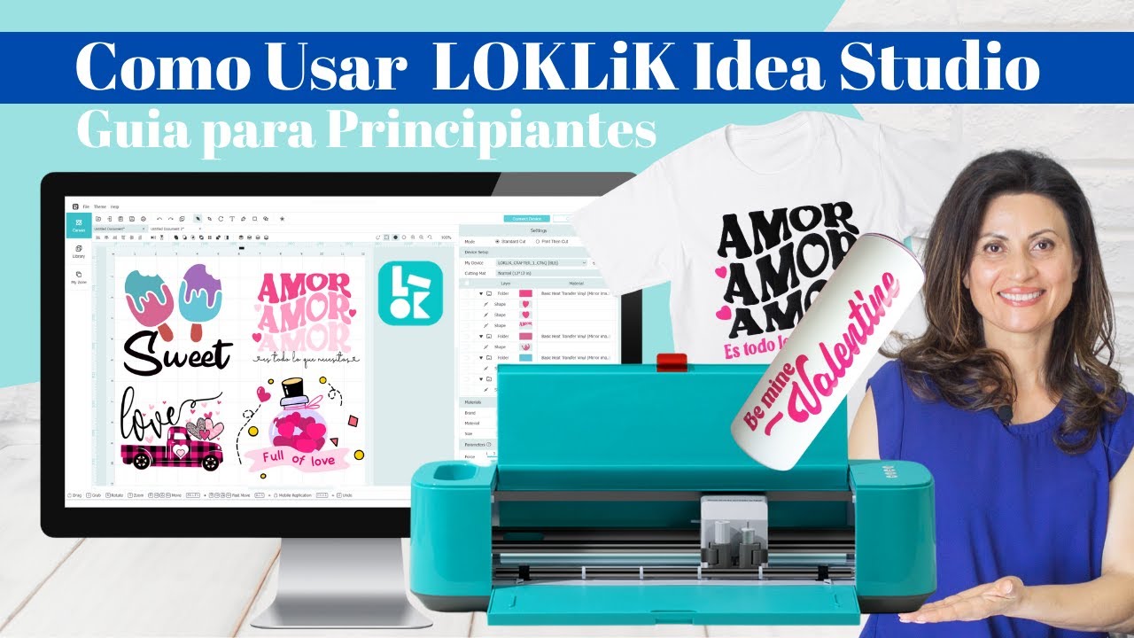 Como Usar el Programa de LOKLiK Idea Studio y Primeros Personalizados {Tutorial para ...