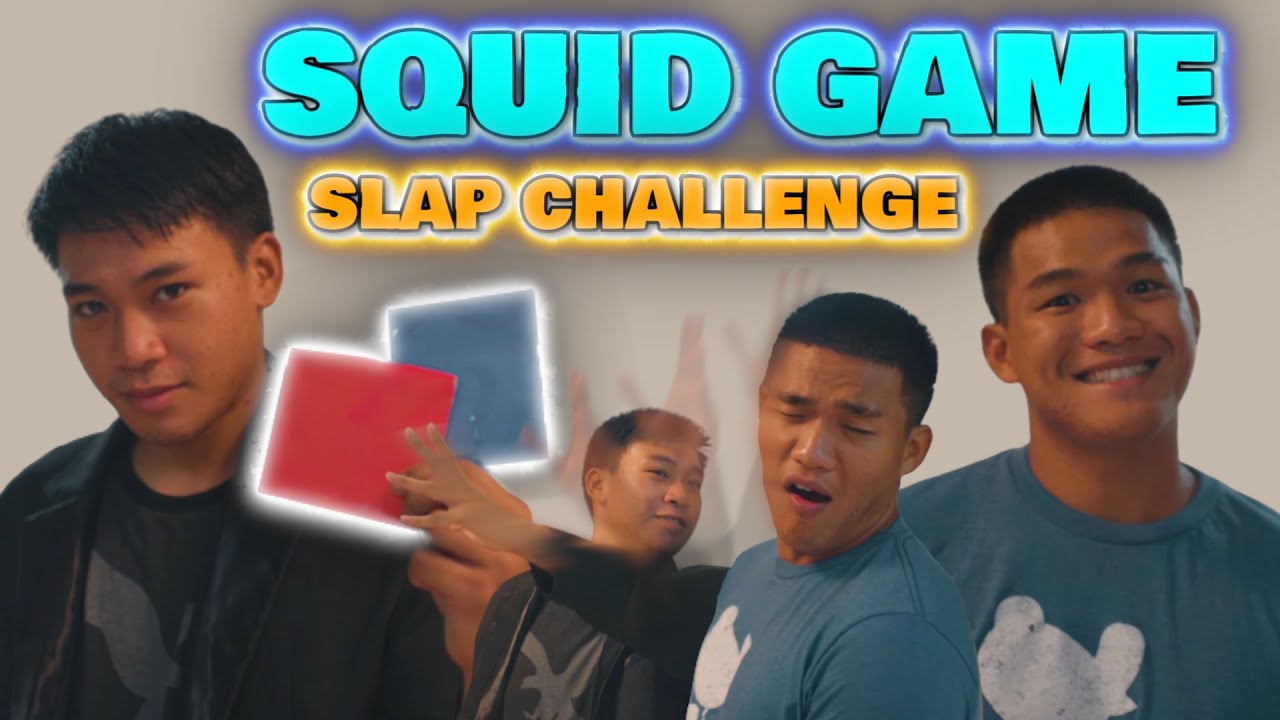 SQUID GAME PART 2 SLAP CHALLENGE DDAKJI!! - YouTube