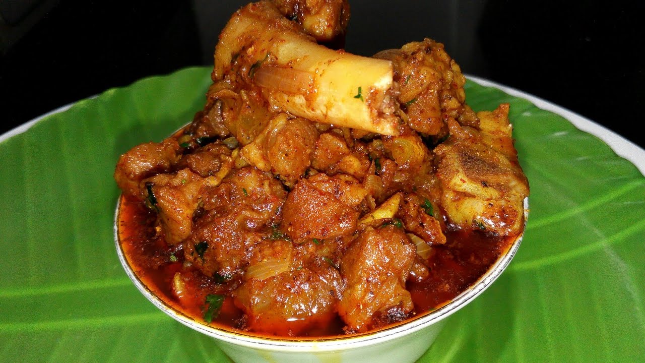 Simple Spicy Mutton | झनझनीत साध मटण | Non.veg Recipe In Marathi By ...