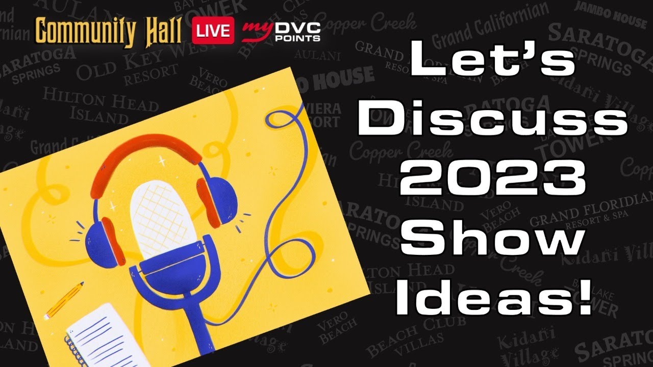 Let's Discuss Show Ideas for 2023! - YouTube