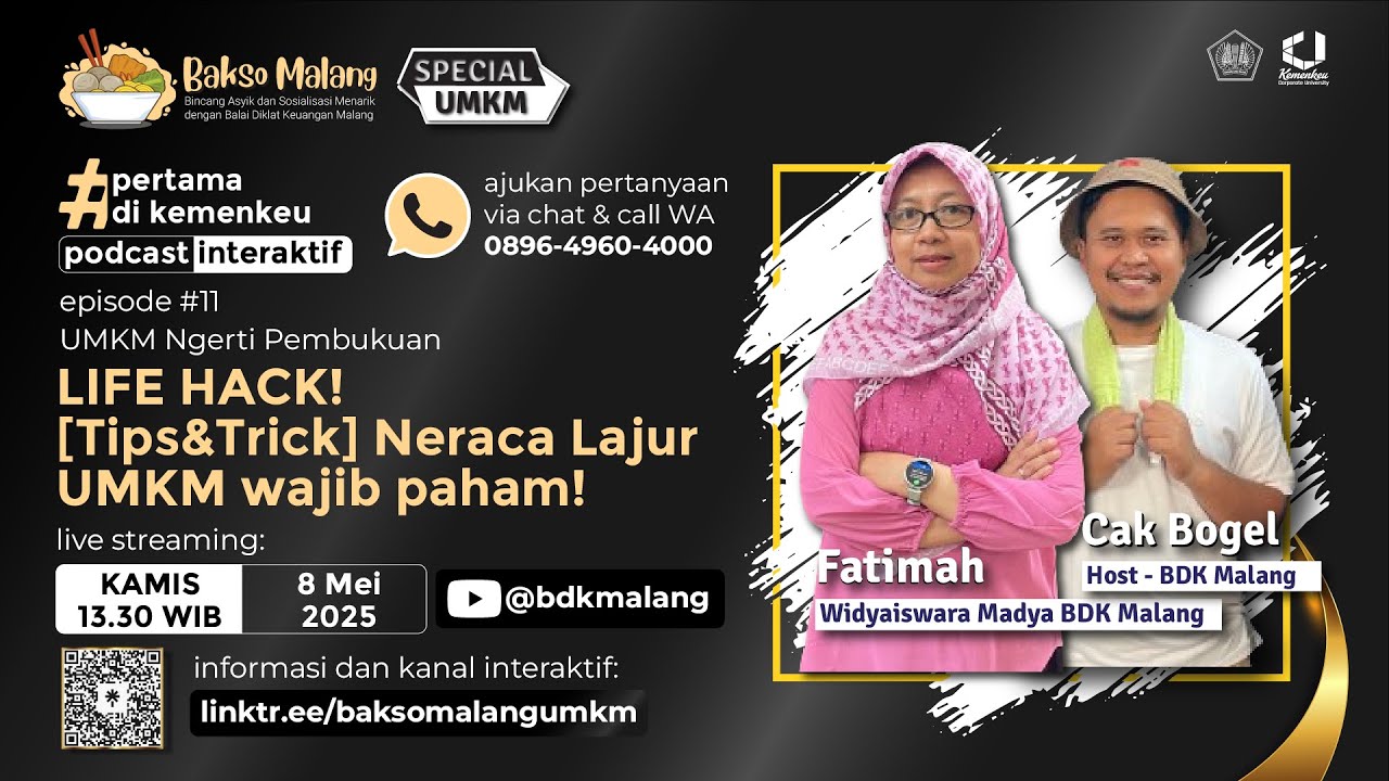 [Podcast Interaktif BAKSO MALANG Eps 11] LIFE HACK! [Tips & Trick ...
