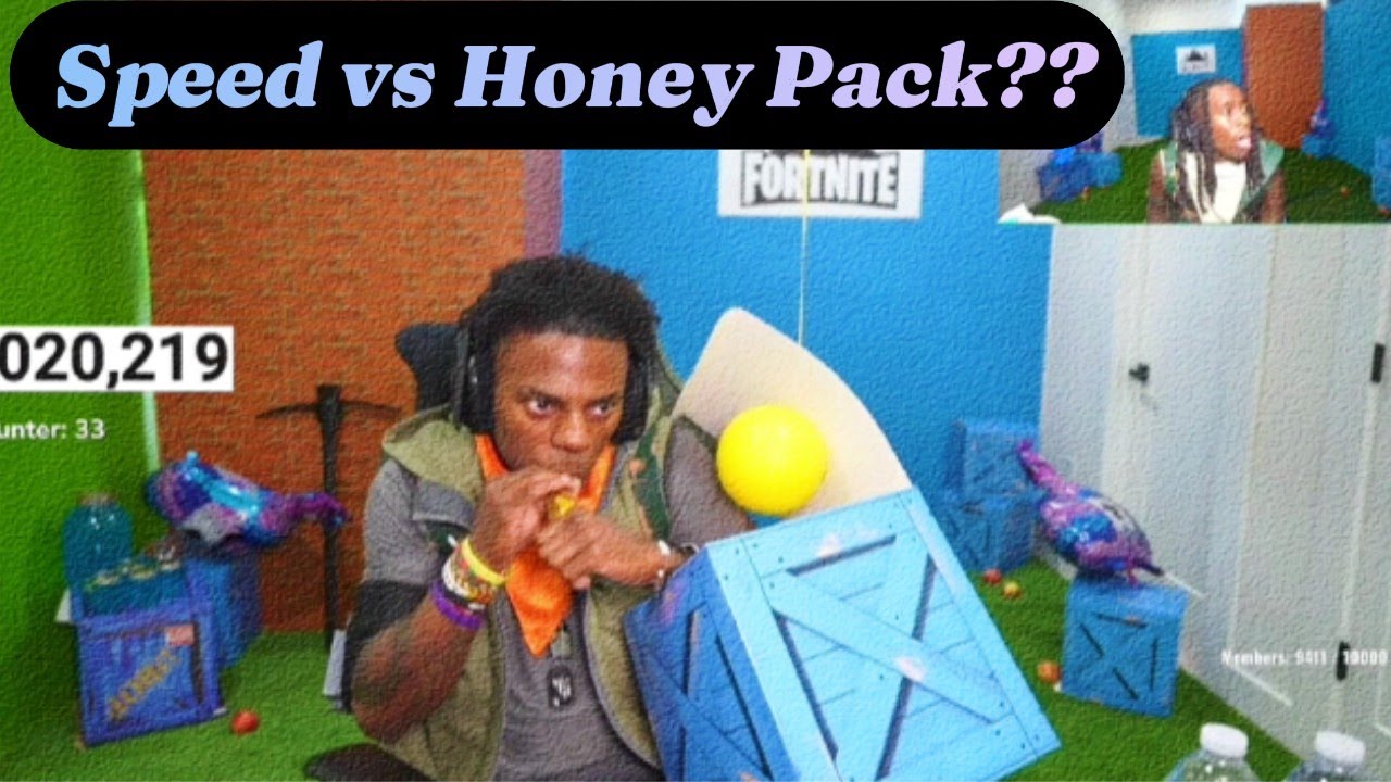 IShowSpeed Honey Pack Fortnite Highlights ft. Kai Cenat & Vanessa 🔥 "Good Night My BoogieBear” 😂 ...