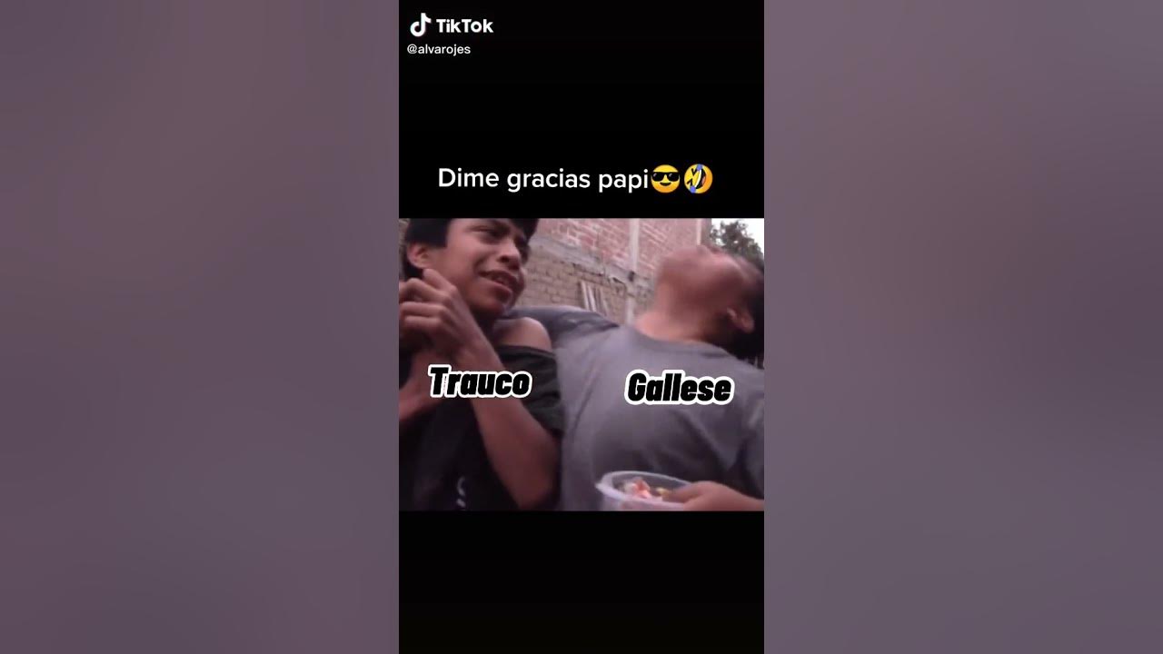 Gallese Dime Gracias Papi Xd Youtube