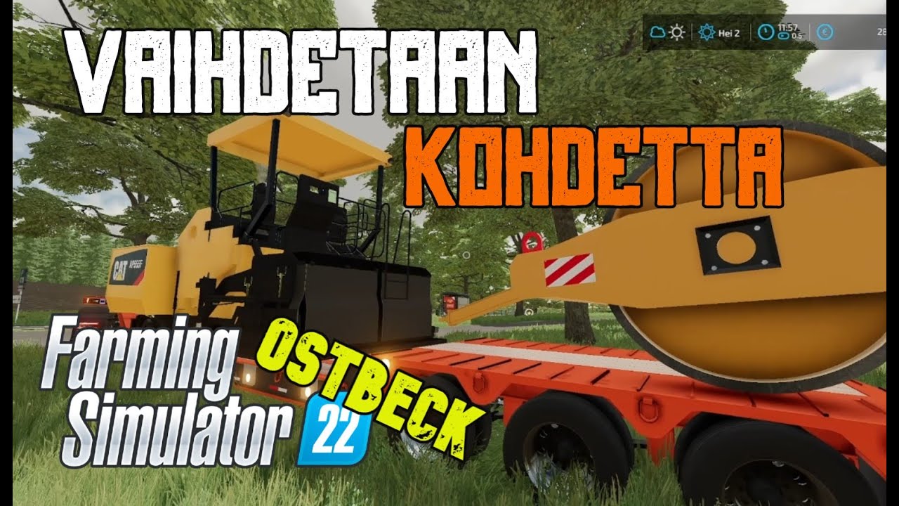 FS22, OSTBECK, PERJANTAI, HOMMAT PURKKIIN - YouTube