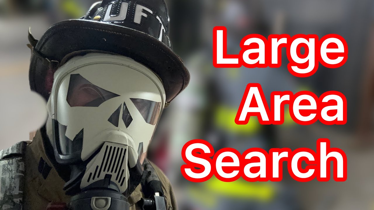 Large Area Search [HOGWALL] #firefightingtraining #firefighter #scba ...