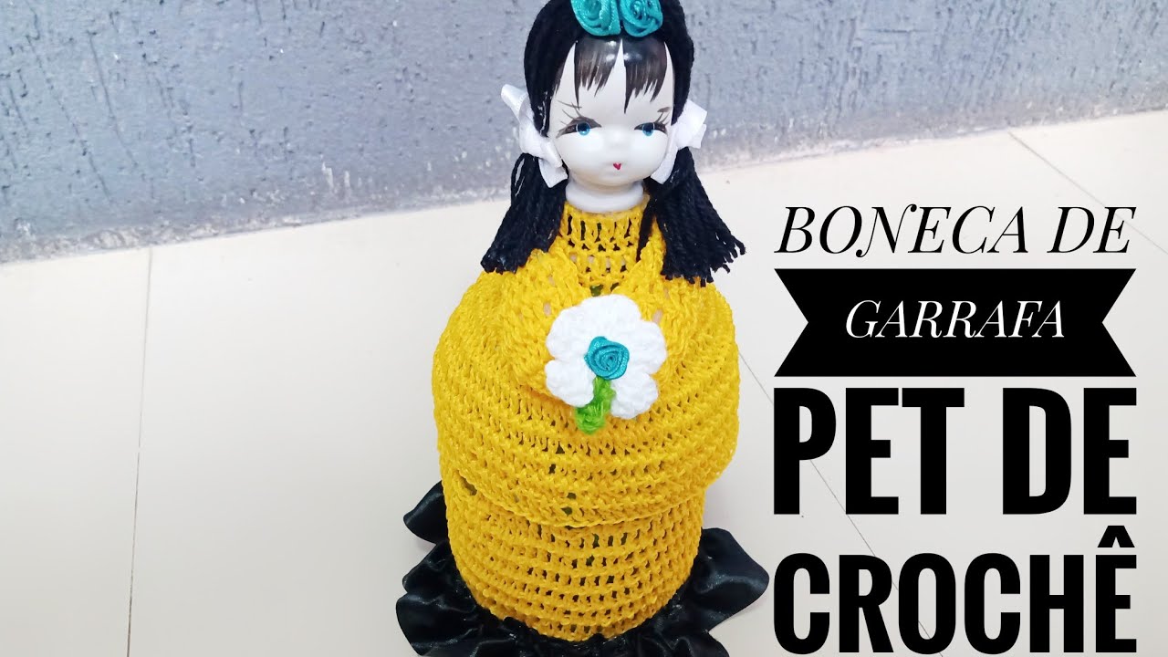 BONECA FEITA COM GARRAFA PET (VEJA O PASSO A PASSO) - YouTube