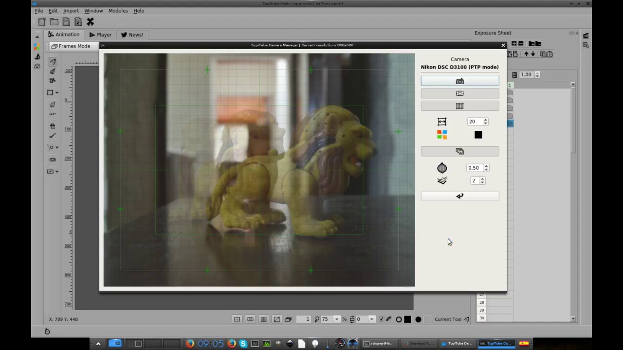 TupiTube Desk - Feature on development : Stop motion support with ...