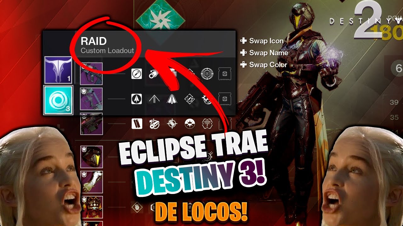 SE VIENE DESTINY 3! Armaduras, Mods, Loadouts y MUCHO MÁS! - YouTube