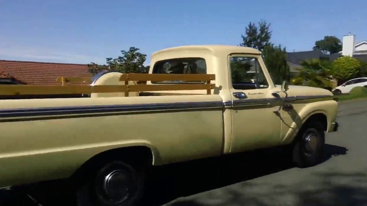 Restoration of a 1965 Ford F250 Truck - YouTube