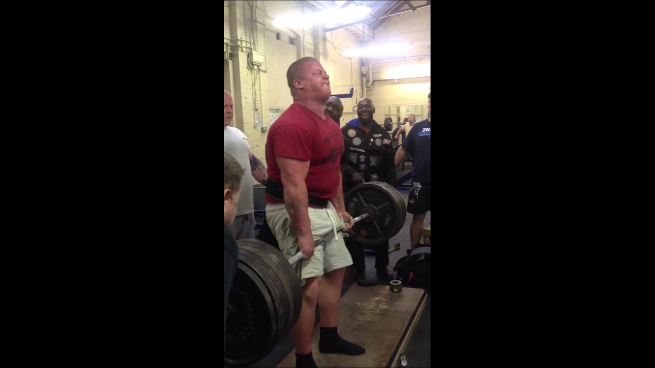 Mark Steele 310kg deadlift - YouTube
