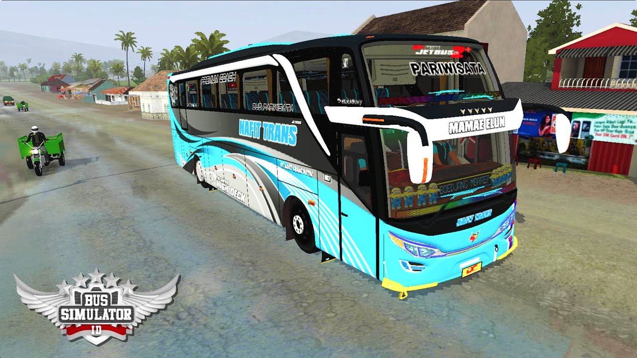 MOD BUSSID Terbaru 2022 Bus Nafit Trans JB2+ JB2 SHD Hino RK Full ...