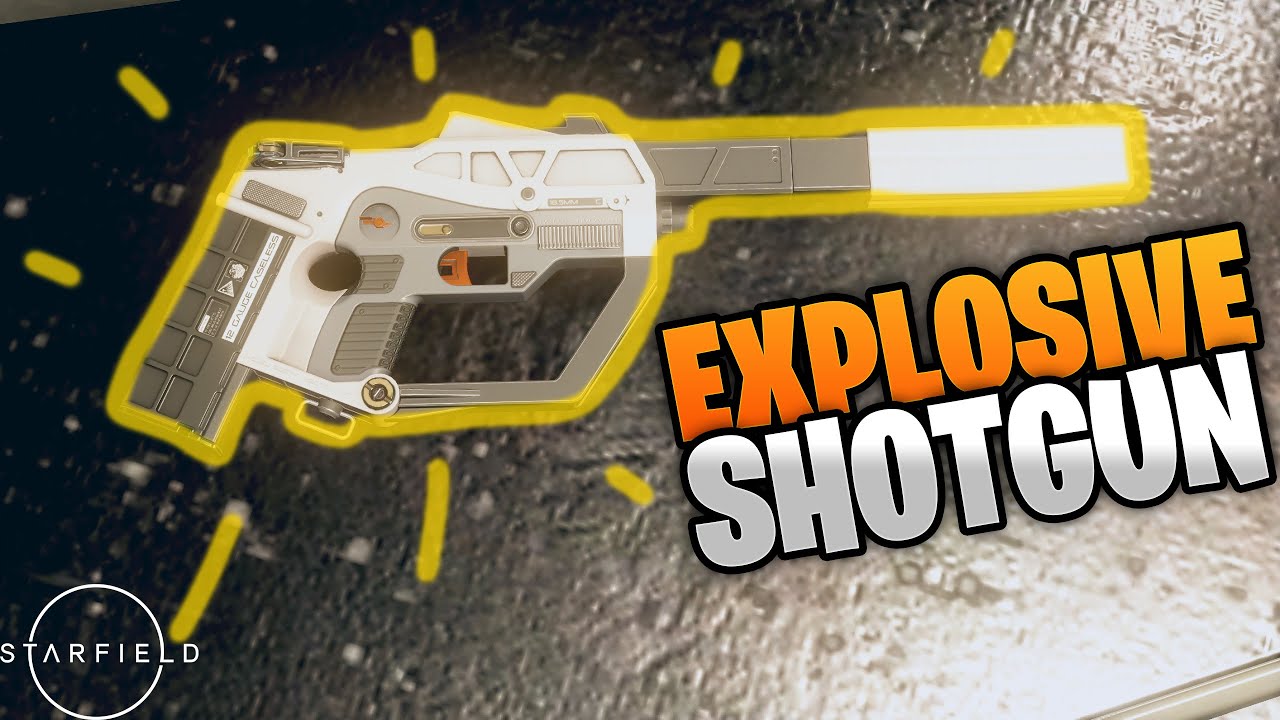 OP Explosive Shotgun! Easy to get #starfield - YouTube