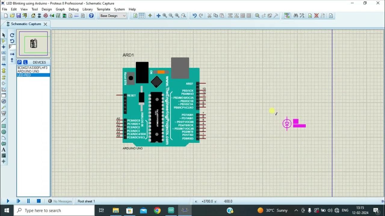 How to add Components in Proteus Software - YouTube
