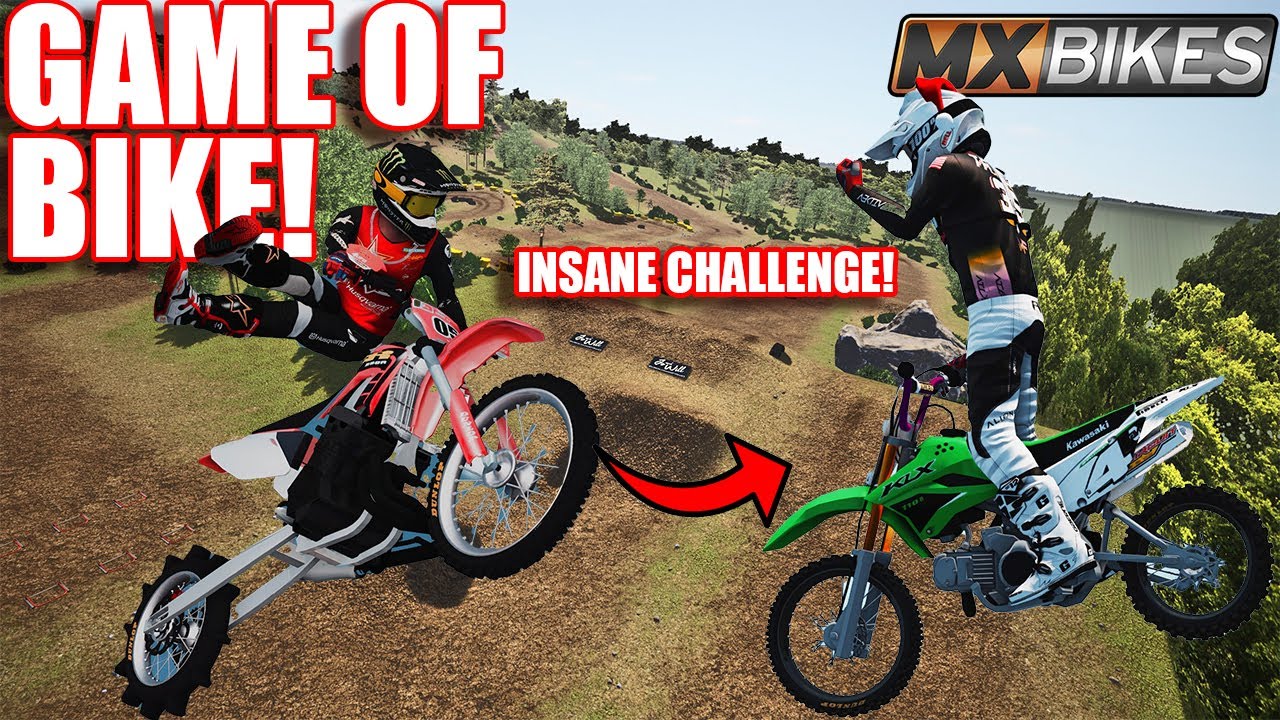 GAME OF BIKE BUT WE ADDED THE BIGGEST CHALLENGE YET... (MX BIKES) - YouTube