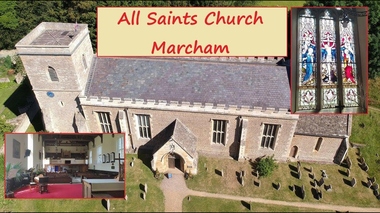 All Saint's C Of E Church, Marcham. Drone footage and a look inside ...
