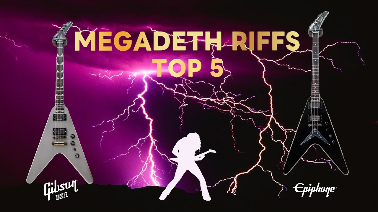Gibson USA Dave Mustaine Flying V vs Epiphone Dave Mustaine Flying V ...