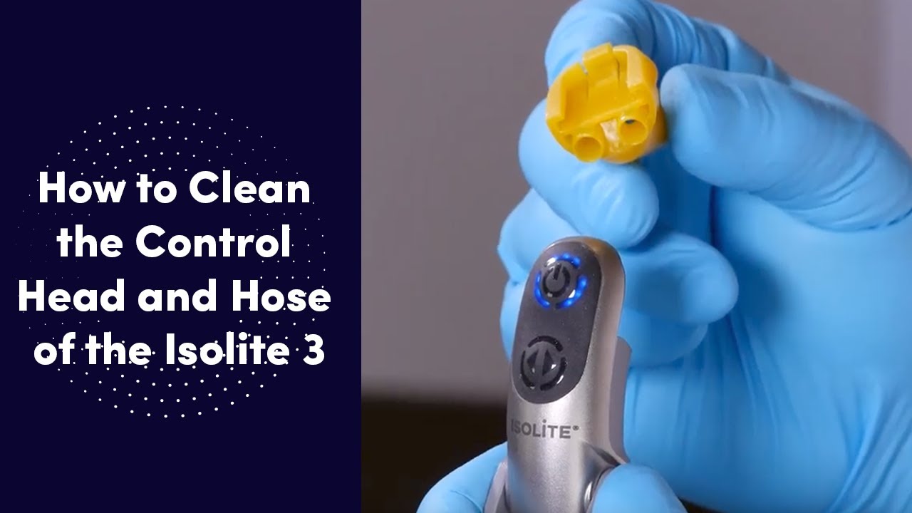 How to Clean the Control Head and Hose of the Isolite 3 - YouTube