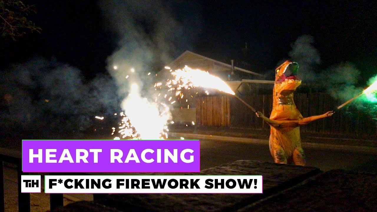 Heart Racing Firework Show - YouTube