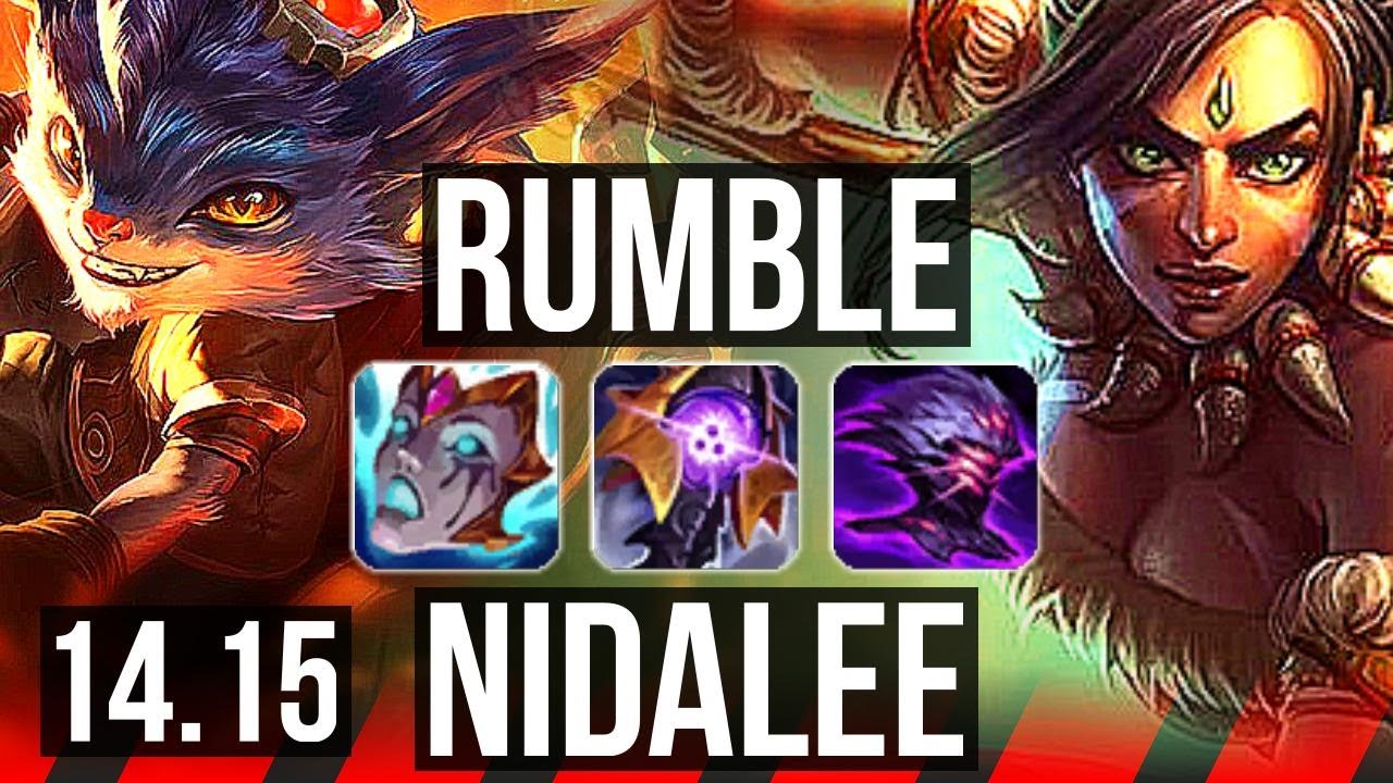 RUMBLE vs NIDALEE (TOP) | 69% winrate, 53k DMG, 6 solo kills, Godlike ...