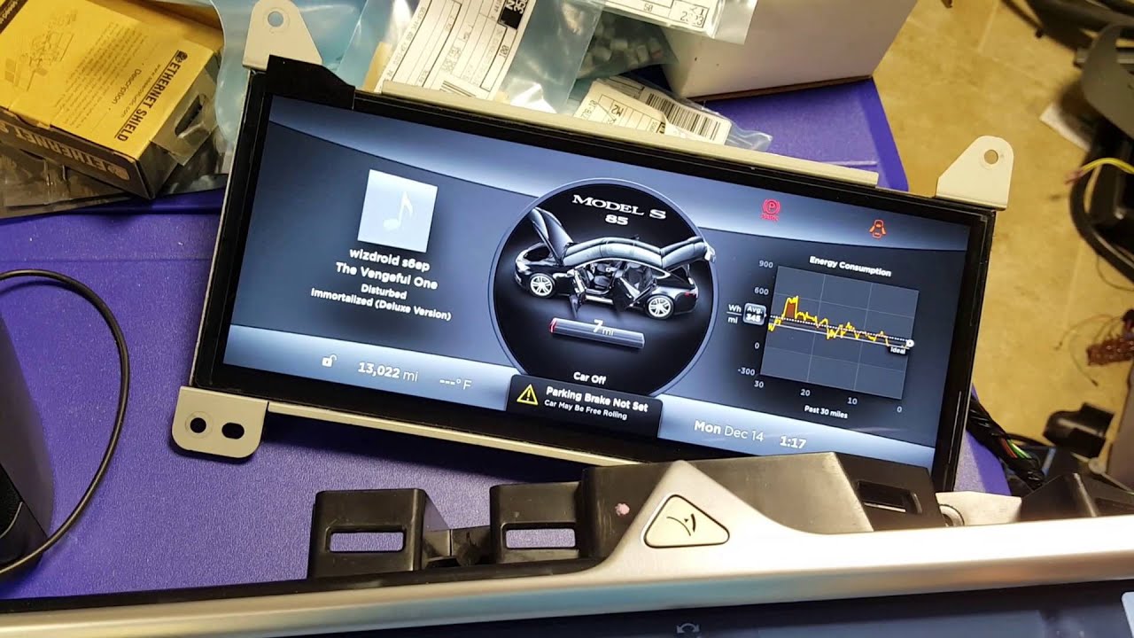 Tesla Model S Hacking - Running the MCU and IC on the Bench - YouTube