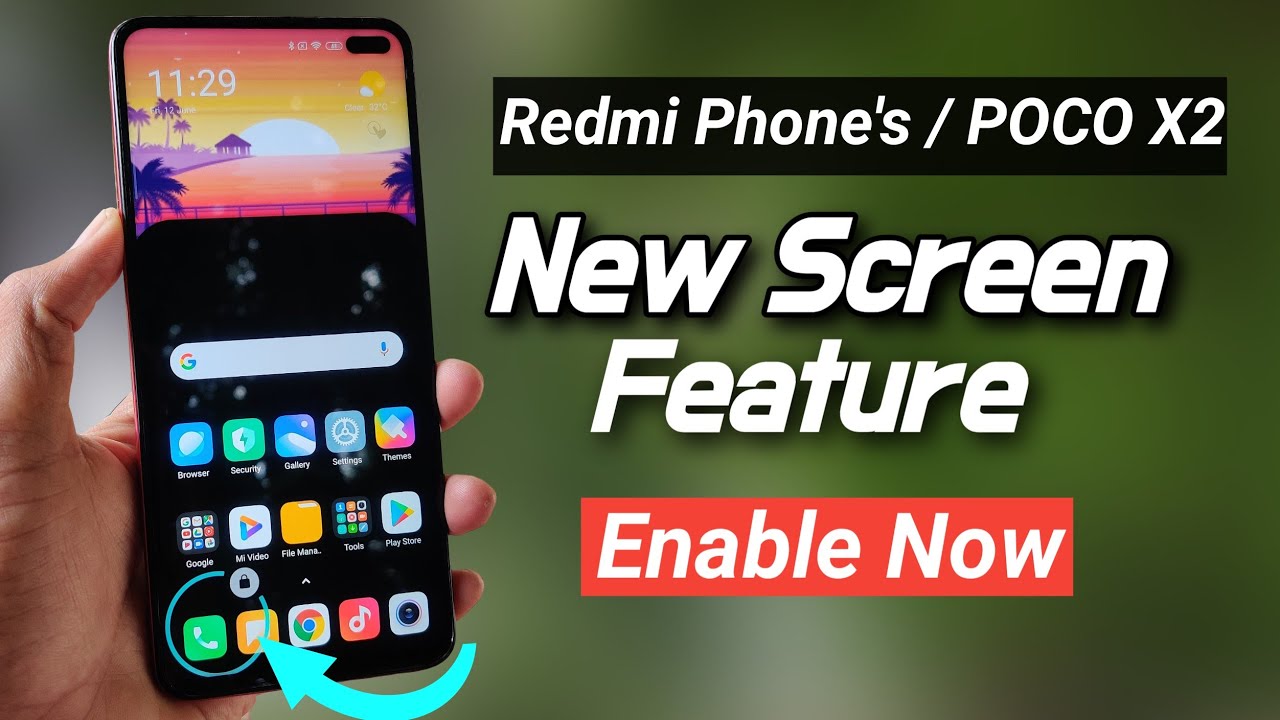 Enbale New Screen Tricks For REDMI Phones / POCO X2 | Secret Android ...