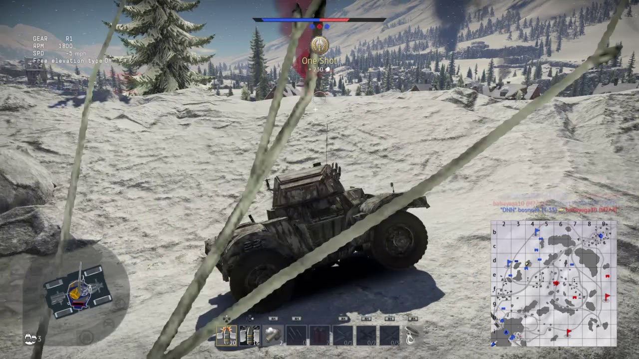 War Thunder 12 kills with armoured car - YouTube