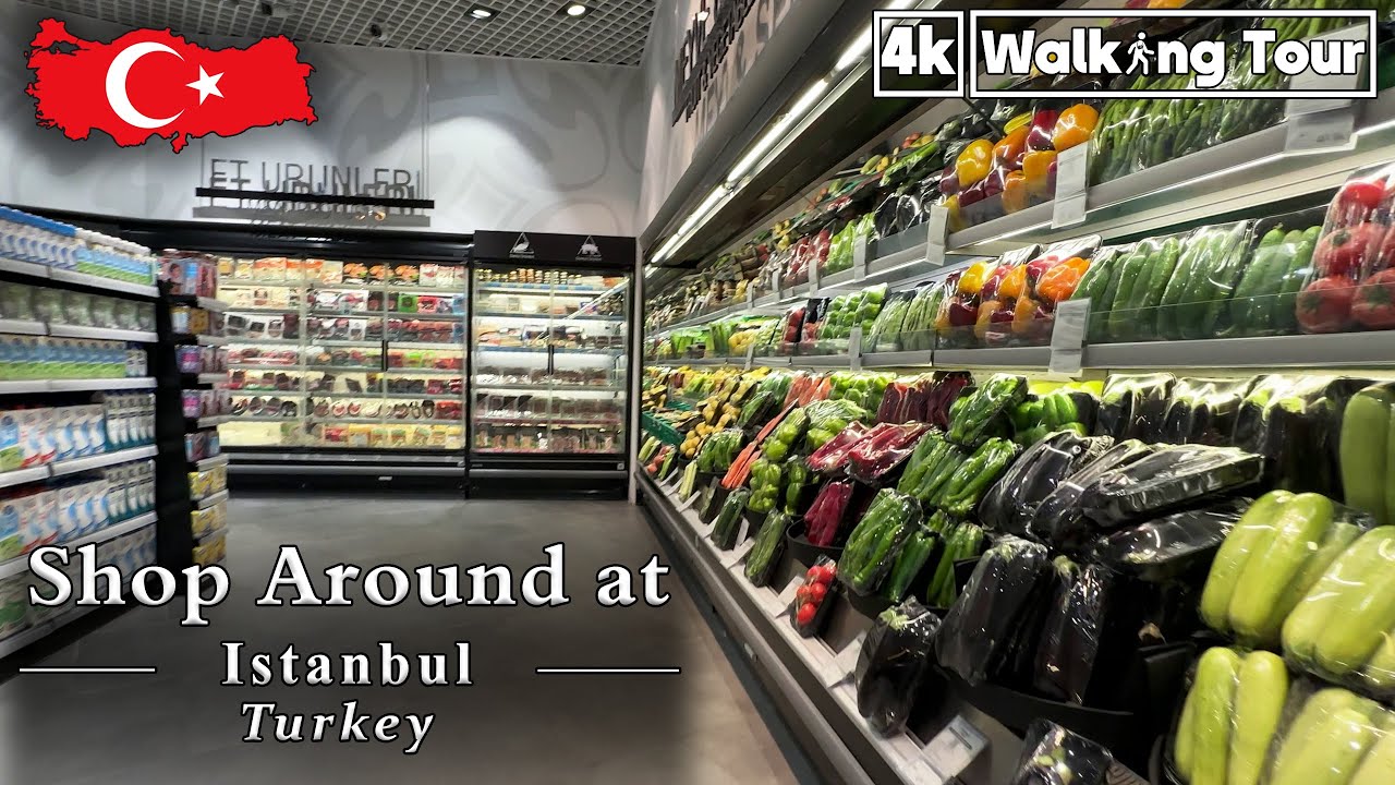 Shop around at Istanbul Markets, Turkey (4K UHD 60fps) - YouTube