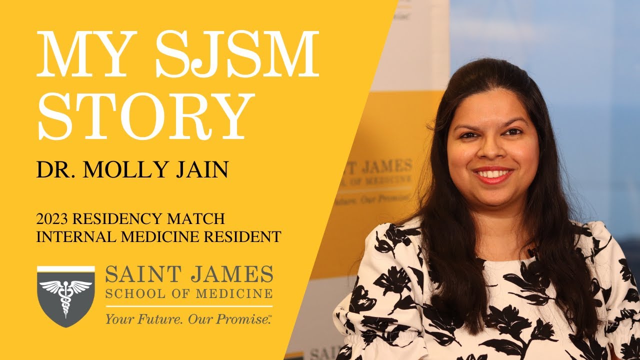 My SJSM Story- Dr. Molly Jain- Internal Medicine Resident - YouTube