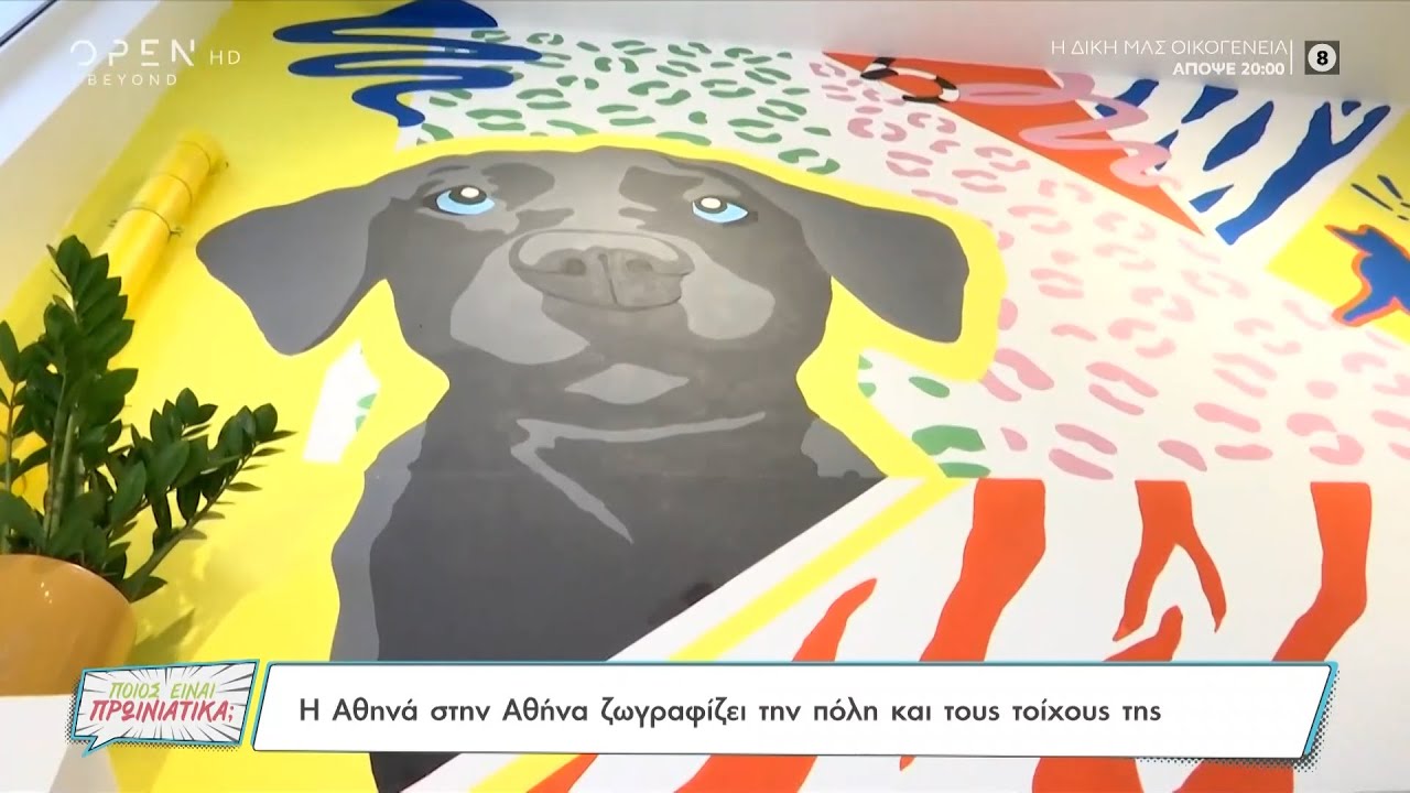 Η Αθηνά στην Αθήνα ζωγραφίζει την πόλη και τους τοίχους της | Ποιος ...