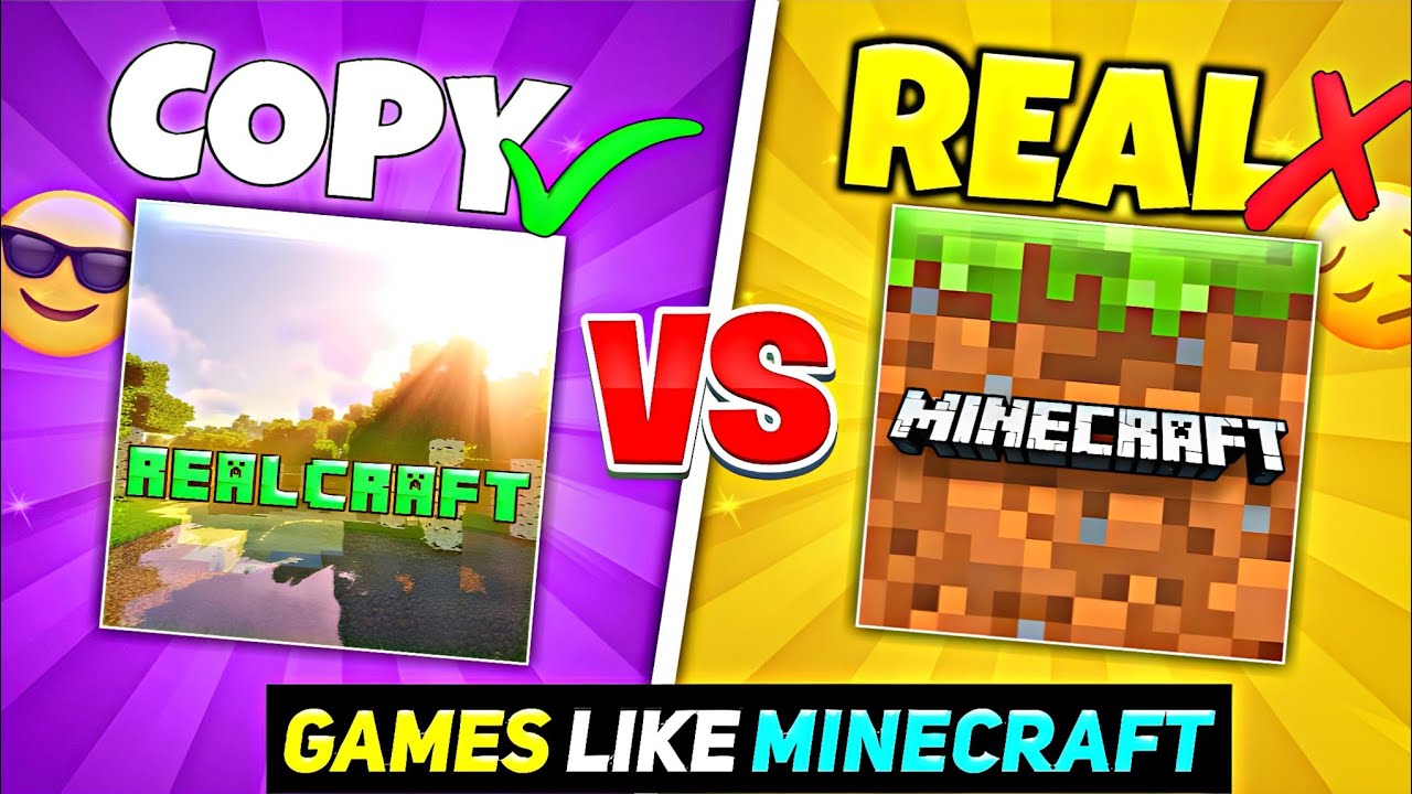 I FOUND THE MOST REALISTIC COPY GAMES OF MINECRAFT 1.21 🤩 | BEST COPY ...