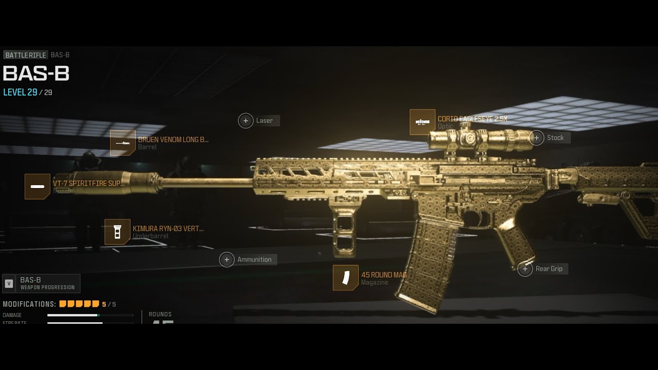 El AR Meta *BAS B* del COD Warzone 3 - YouTube