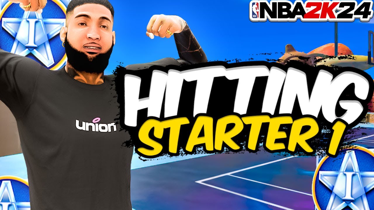 I Hit Starter 1 On NBA 2K24 And BECAME A SWEAT! - YouTube