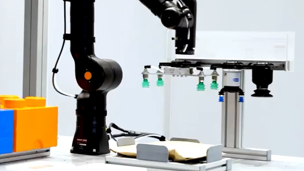 진공 발생기 RECBi / ECBPMi - 툴 체인지 시스템 MATCH 공정 시연 - YouTube