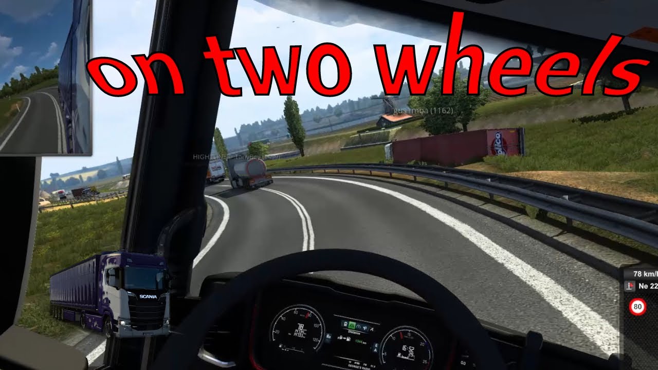 The fastest truck on two wheels - ETS2 MP PART 18 - YouTube