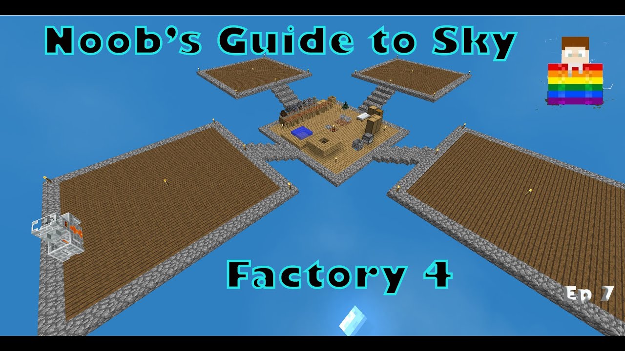 A Noob's Guide to Sky Factory 4 Ep 7 The basic smeltery - YouTube